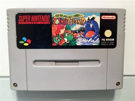 Yoshis Island Super Mario World 2 Snes Modul