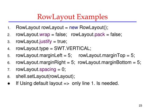 Ppt Understanding Layouts In Swt Powerpoint Presentation Free
