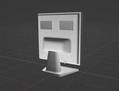 Pc Old Monitor Screen Free 3d Model Cgtrader