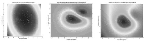Decision Boundary Of Polynomial Rbf And Composite Kernels Download Scientific Diagram