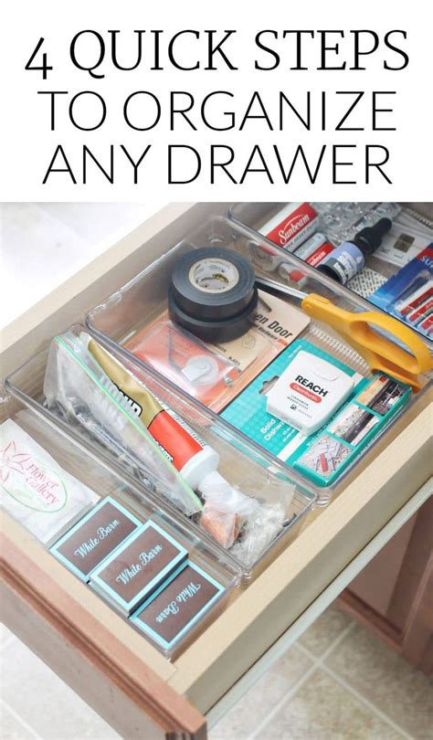 Organize Your Junk Drawer With These Simple Tips