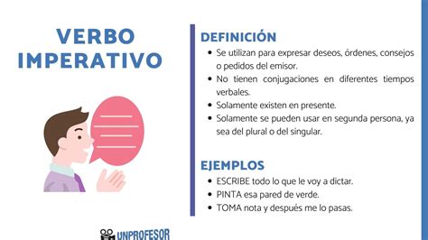 Verbos Del Modo Imperativo Concepto Y Ejemplos Bien Explicados Themelower