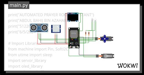 Practical Test Mosque Wokwi Esp32 Stm32 Arduino Simulator