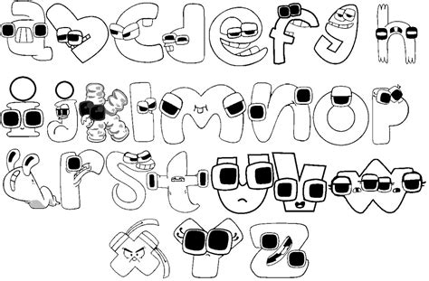 Alphabet Lore Lowercase Base By Fluffyiscool2022 On Deviantart