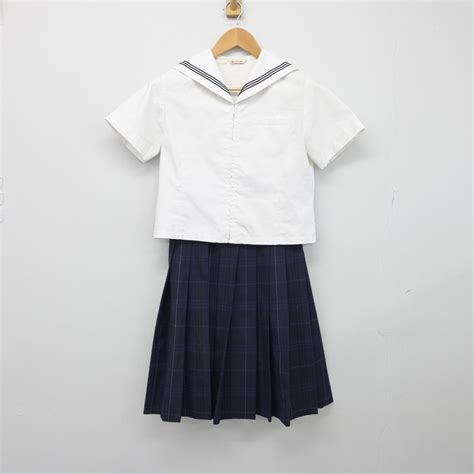 【中古】東京都 佼成学園女子高等学校 女子制服 3点（セーラー服・スカート）sf033089 中古制服通販パレイド