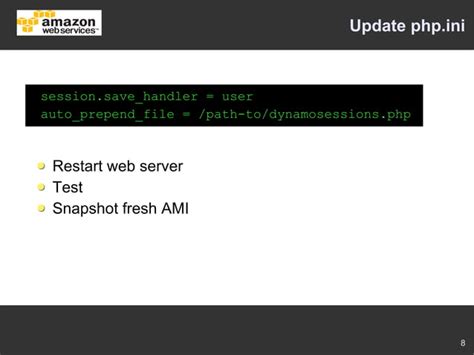 Dynamodb For Php Sessions Ppt