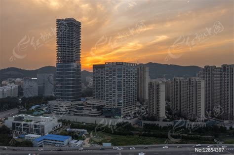 日落济南英雄山立交桥高清图片下载红动中国