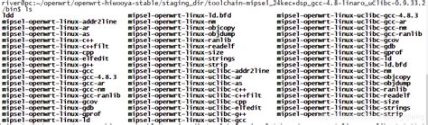 openwrt mips交叉编译链配置mt7688 openwrt mips 编译链 csdn博客