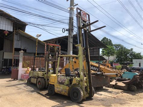 ตลาดซื้อขาย เครื่องจักร รถยกฟอร์คลิฟท์แบบแขนยืดสไลด์ Mitsubishi มิตซูบิชิ Fd25 สุพรรณบุรี มือ