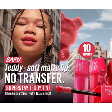 Jual Maybelline Superstay Teddy Tint 5 Ml Teddy Soft Matte Lipstick