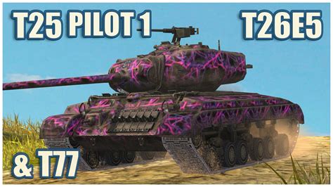 T Pilot T E T Wot Blitz Gameplay Youtube