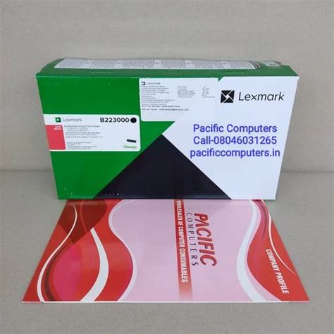 B2236 / MB2236 Black Lexmark B223000 Toner Cartridge at ₹ 3700/piece in ...