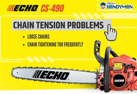 4 Common ECHO CS-490 Problems and Their Fixes - [2025]