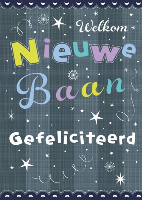 Paperclip Nieuwe Baan Tekst Greetz