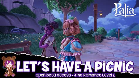 Palia Jina Romance Level Quest Let S Have A Picnic YouTube