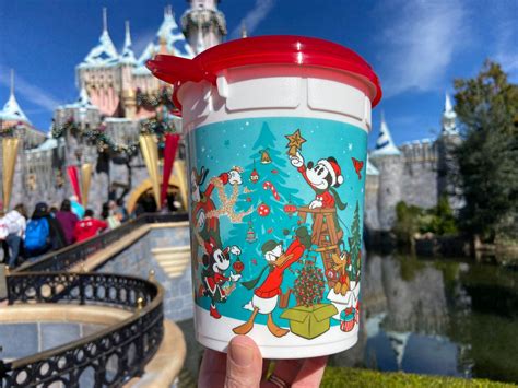 Disney Christmas Popcorn Bucket 2025 Ana Logan