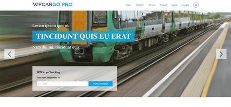 Demo Pages WPCargo Track Trace System