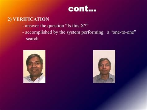 Face Recognition Technology Pptx Computing Technology And Computing