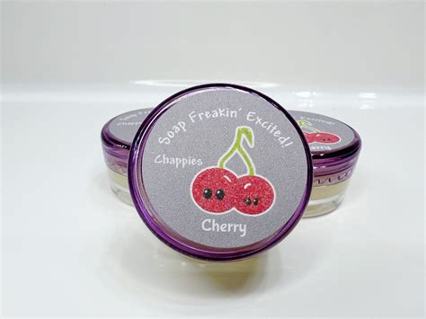 Cherry Chappies Artisan Lip Balm All Natural Beeswax Lip Balm