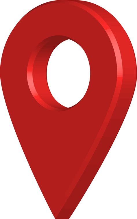 Map Marker And Location Pin 3d Red Location Pin For Gps Map Location Pin And Gps Pointer