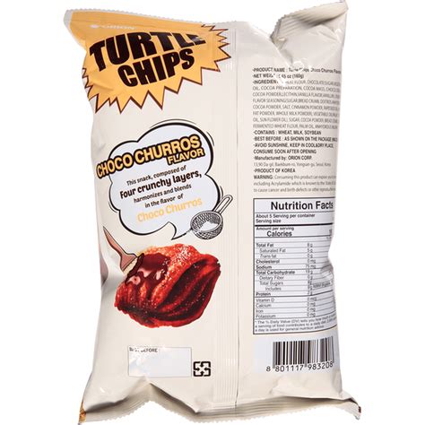 Orion Turtle Chips Choco Churros 565 Oz Delivery Or Pickup Near Me