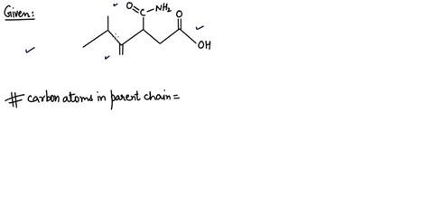 Solved Circle The Longest Chain Of Carbon Atoms In The Following
