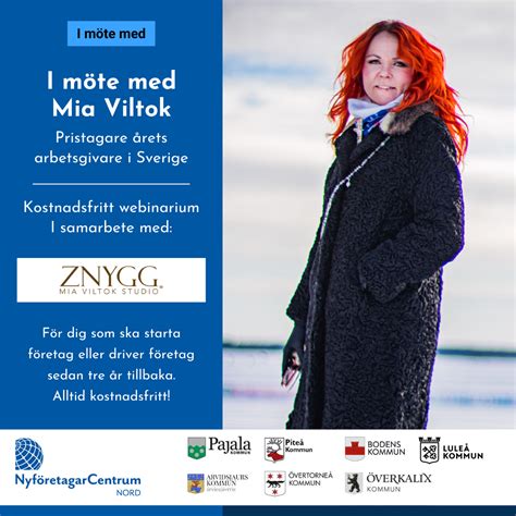 292 I Möte Med Mia Viltok Webinarium Nyföretagarcentrum Nord