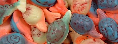 Jelly Filled Snails 1970s Sweet Shop