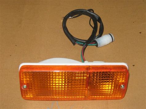 Purchase Suzuki Samurai Front Bumper Turn Signal Lamp Park Lights L R