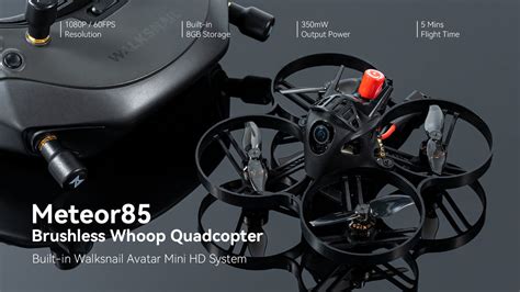 Betafpv Meteor 85 Brushless Whoop Quadcopter 2s Hd Digital Vtx