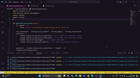Harpreet On Linkedin Python Internship Project Programming