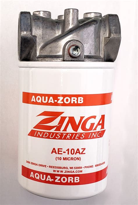 Zinga Filter Assembly 1 Npt Housing With 10 Micron Az Filter 0asm