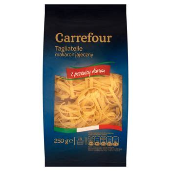 Carrefour Tagliatelle Makaron jajeczny 250 g Zakupy online z dostawą