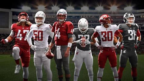 Washington State Unveils New Football Uniforms For 2017