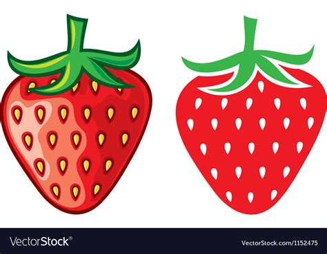 Strawberry Royalty Free Vector Image Vectorstock