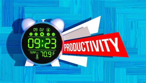 Premium Photo Time And Productivity