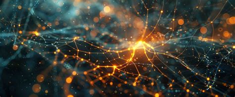 Technology Abstract Ai Neural Webs Technology Abstract Background Premium Ai Generated Image