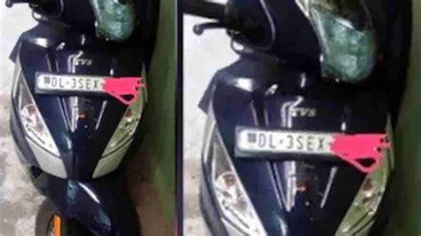 ನಂಬರ್ ಪ್ಲೇಟ್ ಮೇಲೆ Sex ಪದ ಬಳಕೆ ಯುವತಿ ಪರ ನಿಂತು ಆರ್ ಟಿಒ ಕಚೇರಿಗೆ ನೋಟಿಸ್