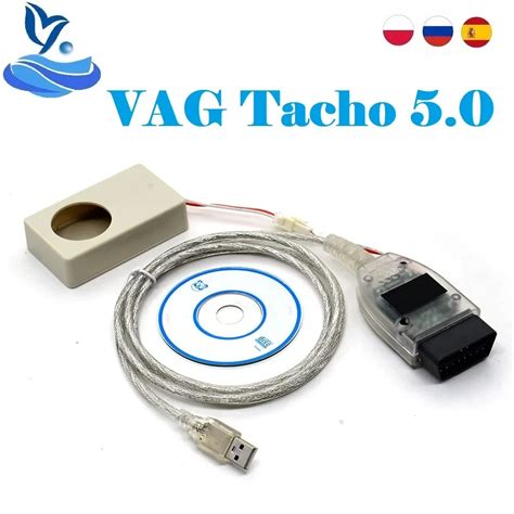 FT245RL For VAG Tacho 5 0 USB OBD2 Scanner Supports VDO NEC MCU 24C32 Or 24C64