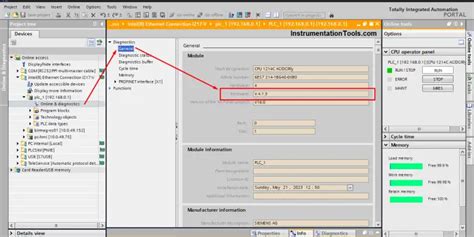 What Is The Firmware Version Of A PLC Siemens PLC Hardware