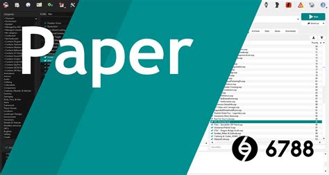Paper Themes for Mod Organizer Light and Dark インターフェース Skyrim Mod データベース MOD紹介まとめサイト