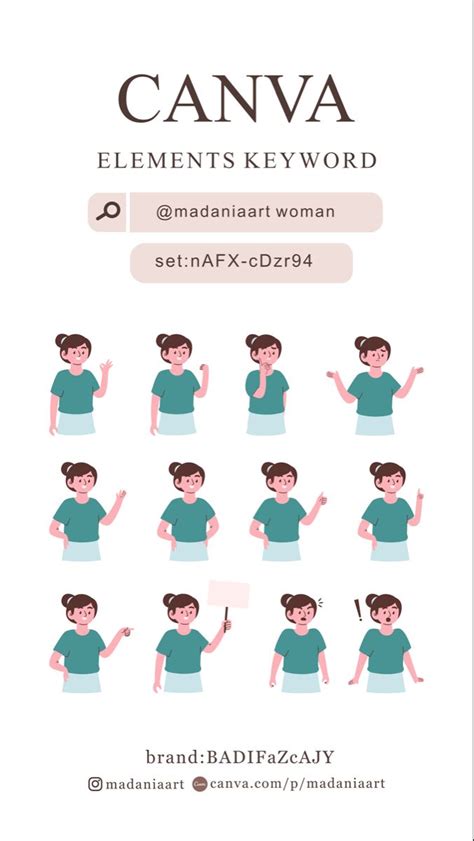 Canva Elements Keyword Woman Gambar Alam Gambar