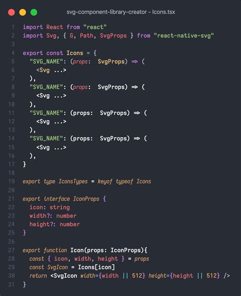 Npm Svg Component Library Creator Skypack