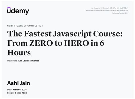 Ashi Jain On Linkedin Javascript Udemy Lifelonglearner Zerotohero