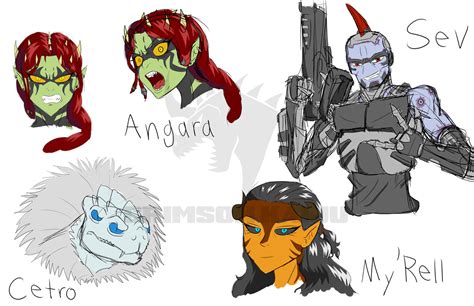 Fanfic Ocs By Crimsonkaiju On Deviantart