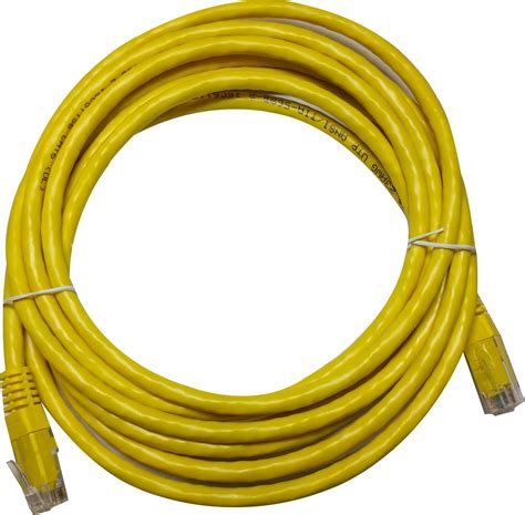 Patch Cord Rj45 Bca Cat6 3mts Amarillo