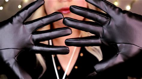 Asmr Leather Gloves And Jacket Crispy Sounds Personal Attention 💋