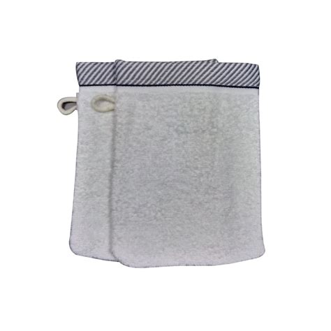 ACTUEL Gant de toilette fantaisie en coton g m² pas cher Auchan fr