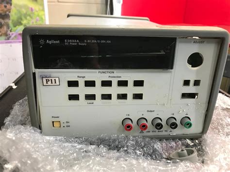 E3633a Agilent Keysight Dc Power Supply 0 8v 20a Or 20v 10a 200w Max Alltest Instruments