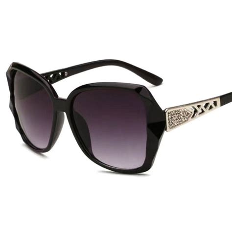 Vintage Ladies Stylish Design Oversized Square Sunglasses For Women